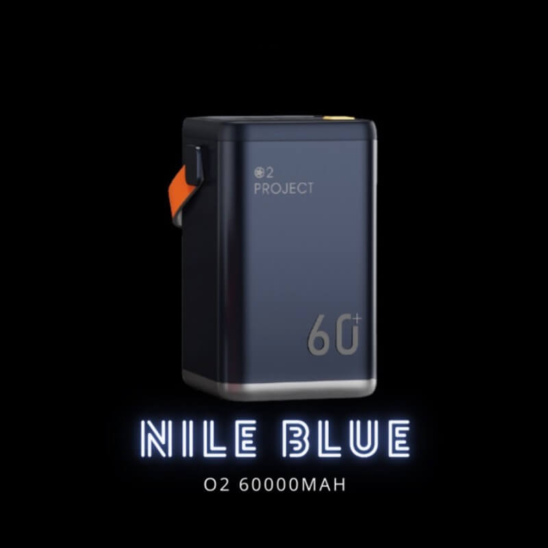 O2 Project Power Bank 60000mAh Backup Battery - Alpinist