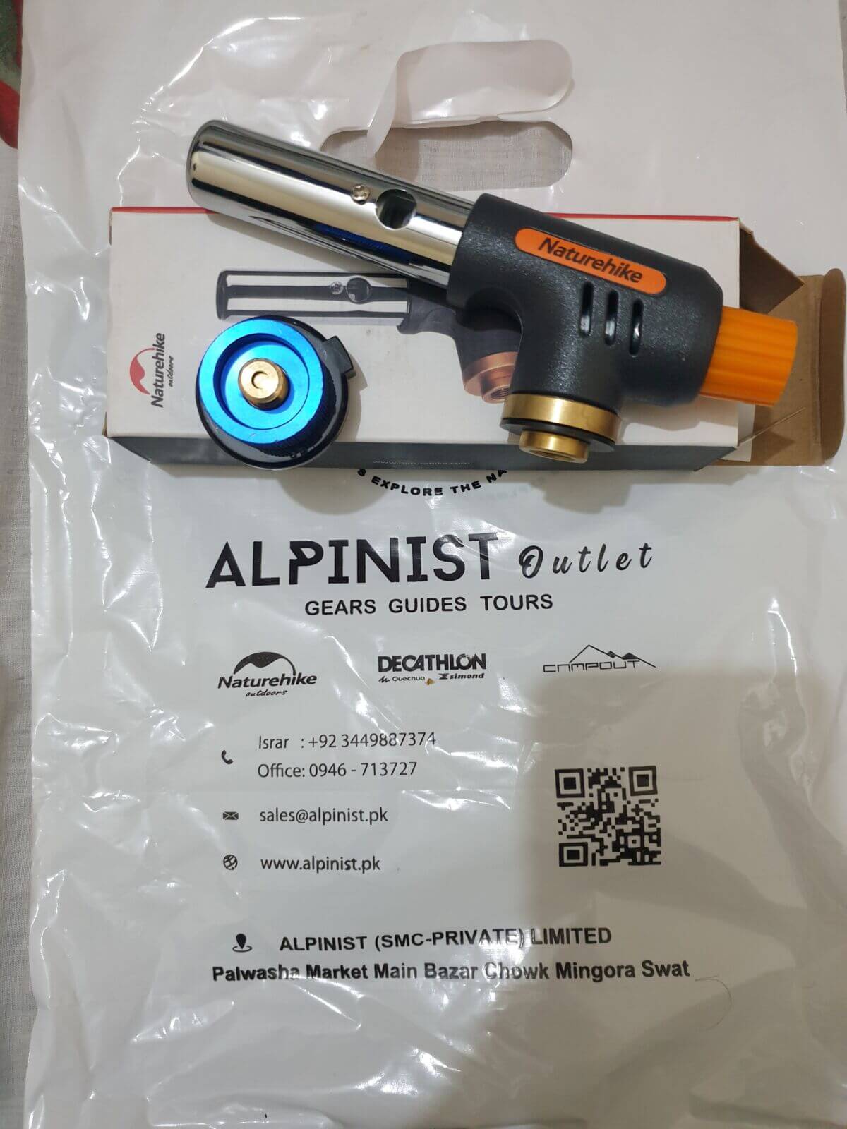 Naturehike Portable Outdoor Fire-breathing Gun — Alpinist