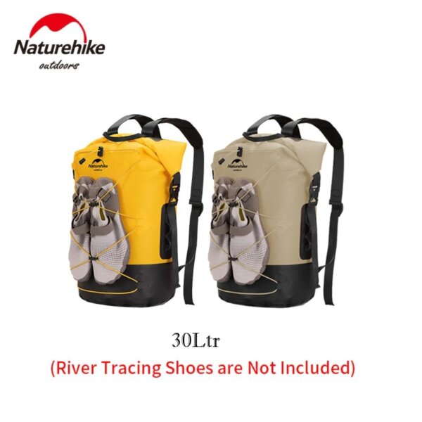 Naturehike Outdoor TPU Dry Wet Separation IPX6 Waterproof Dry Backpack ...